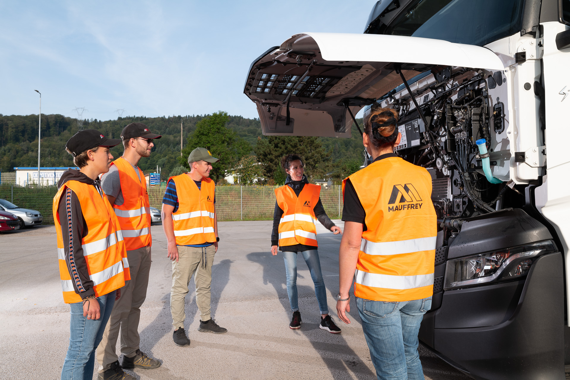 Conducteur routier de Marchandises Sur Porteur